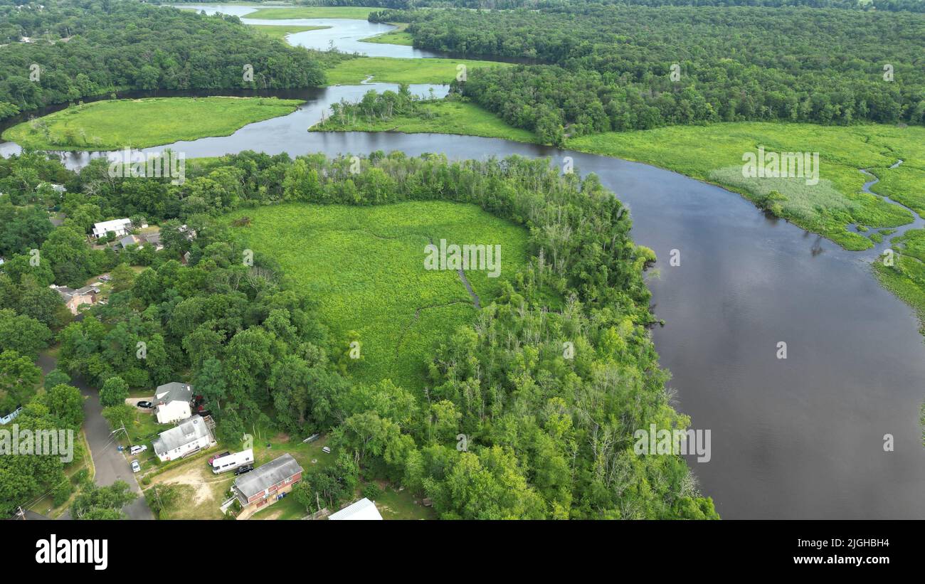 Village forests fields river in hi-res stock photography and images - Alamy