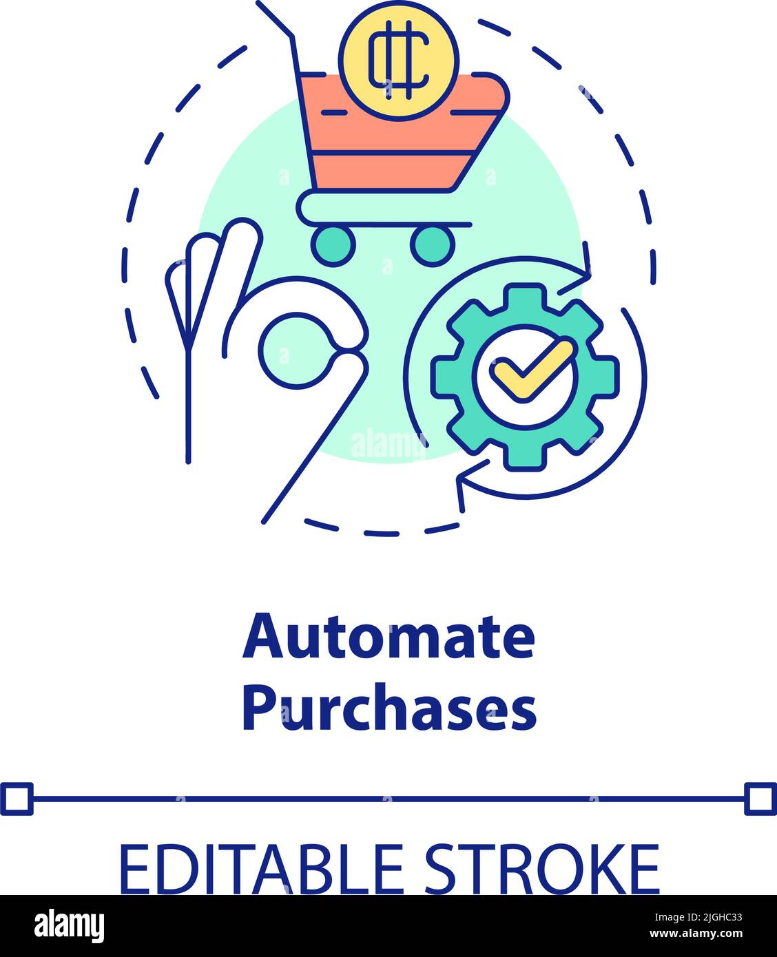 Automate operation Stock Vector Images - Alamy