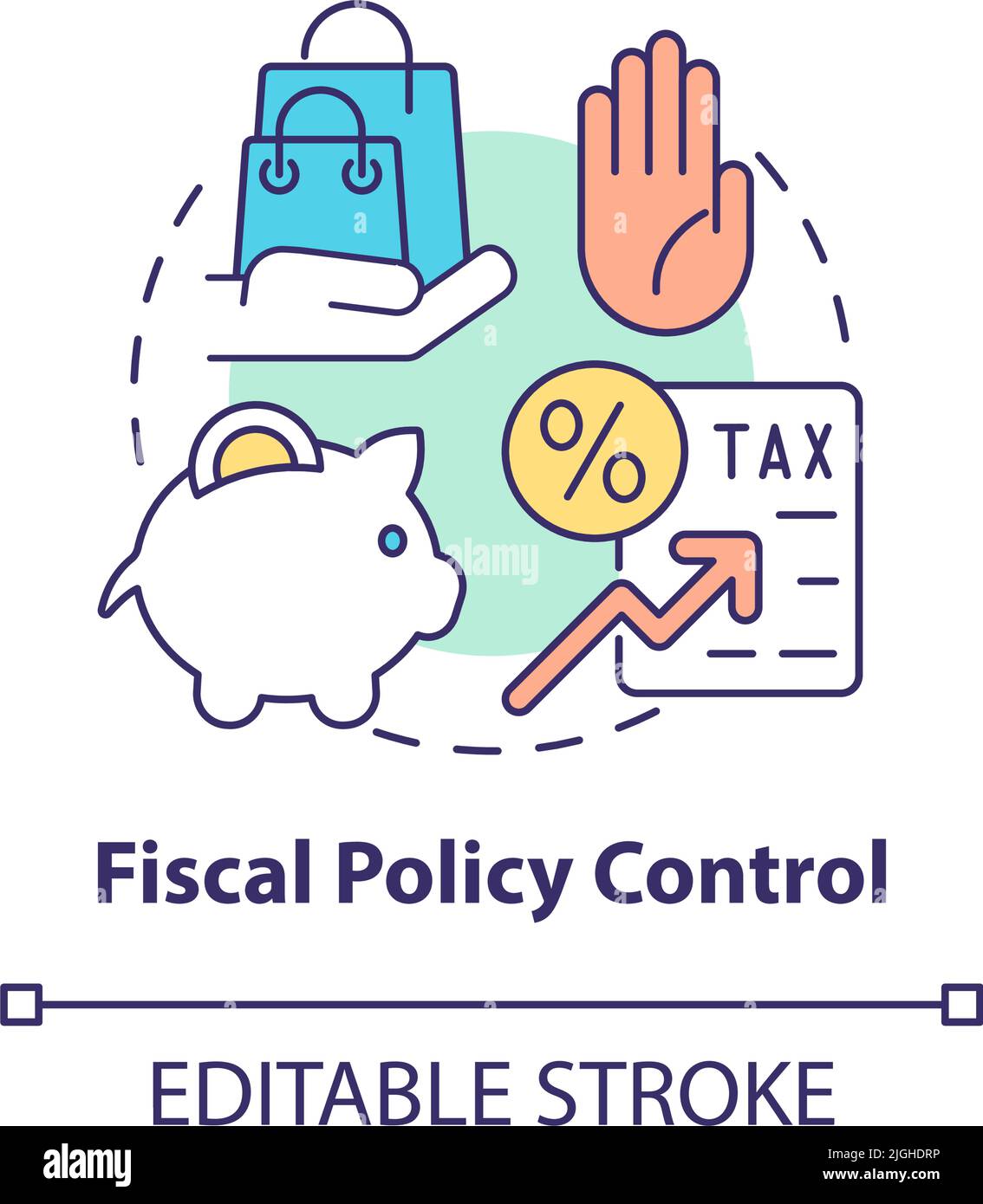 Consumer taxation Stock Vector Images - Alamy