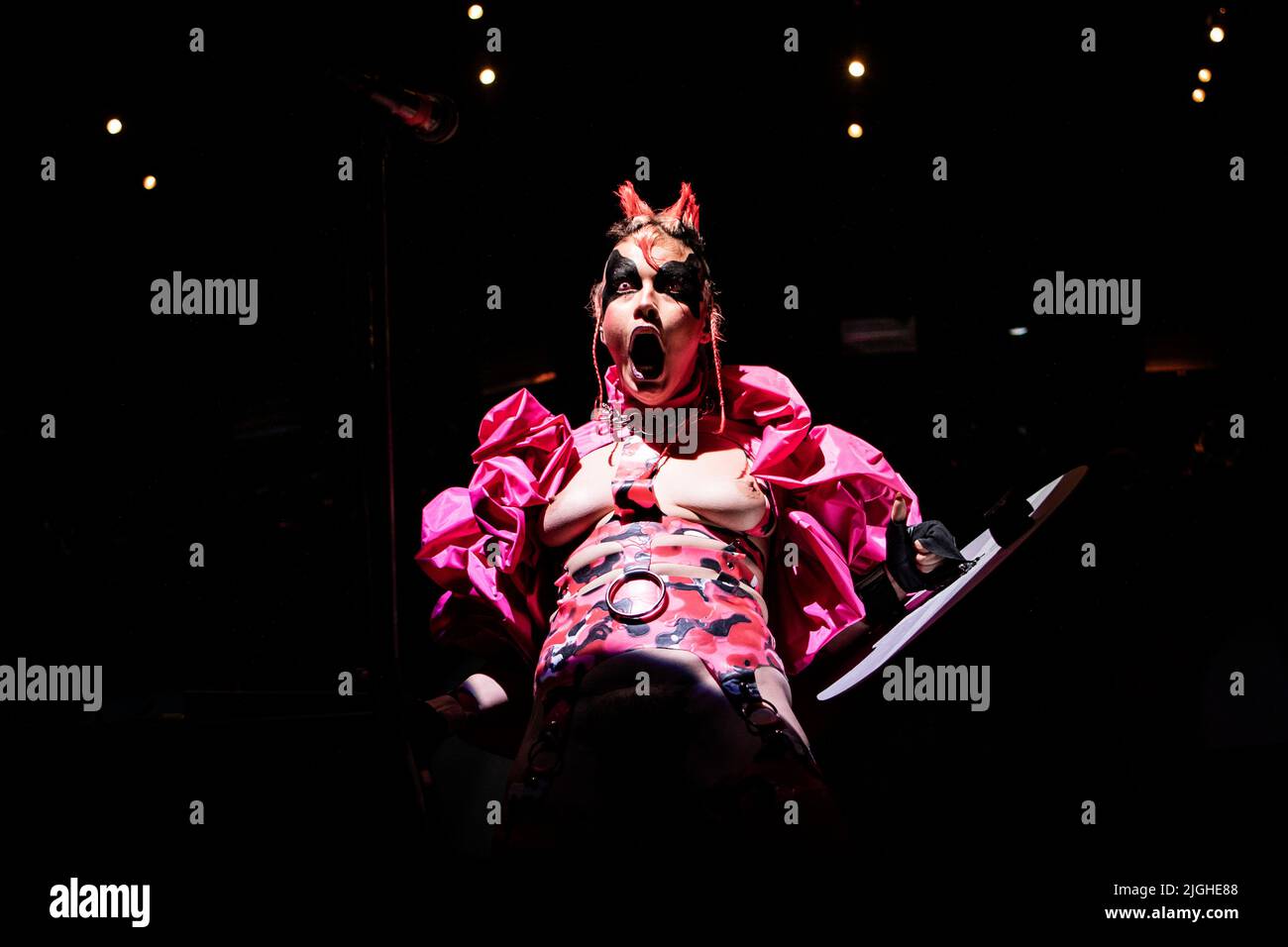 Roskilde, Denmark. 02nd, July 2022. The Brazilian electronic music act ...