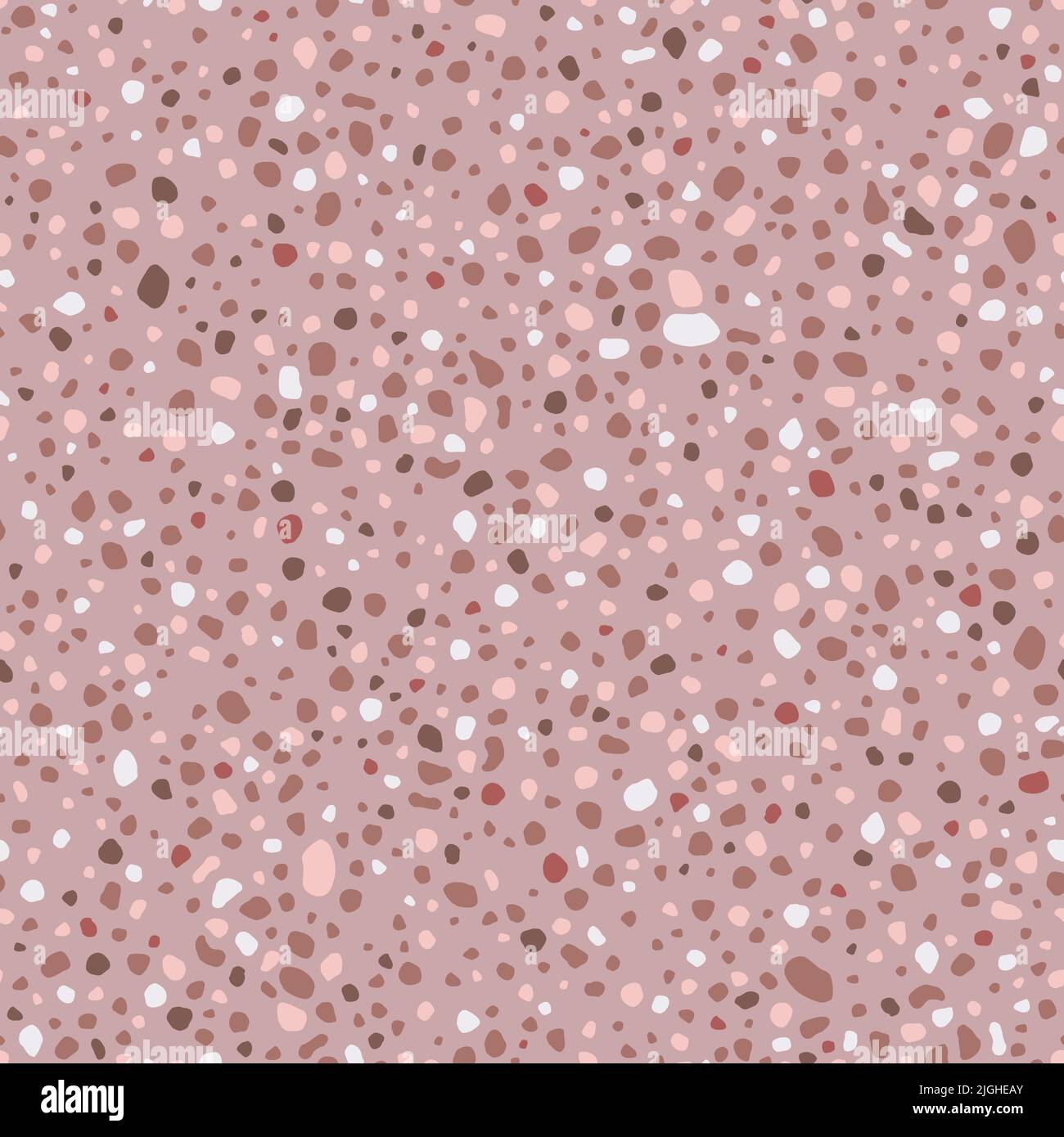 Terrazzo flooring seamless pattern 1970s or 1980s style. Seamless ...