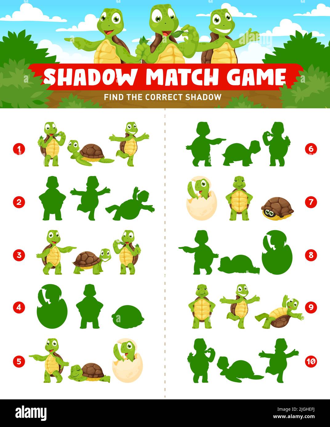 Turtle shadow Stock Vector Images - Alamy