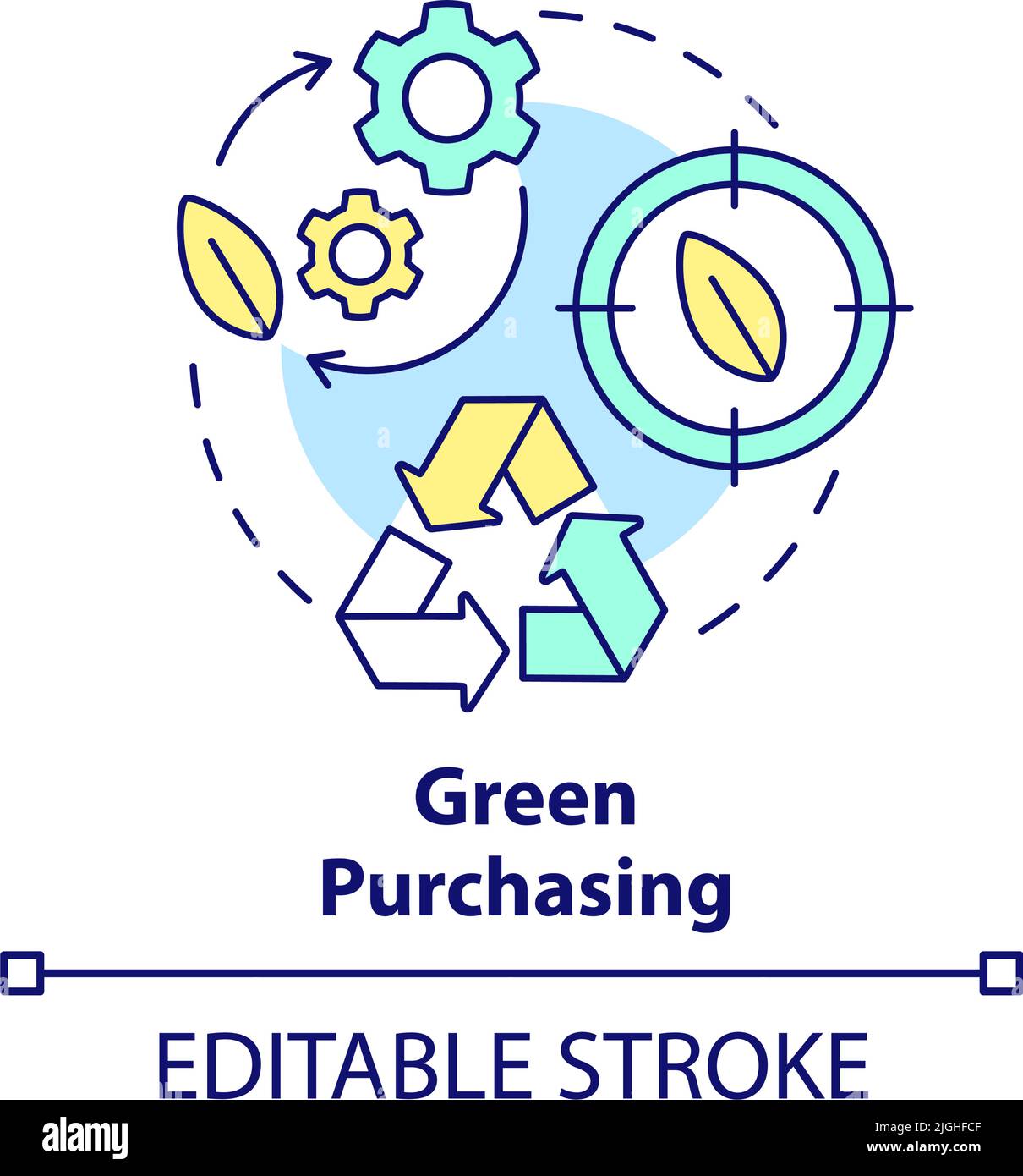 Sourcing purchasing procurement Stock Vector Images - Alamy