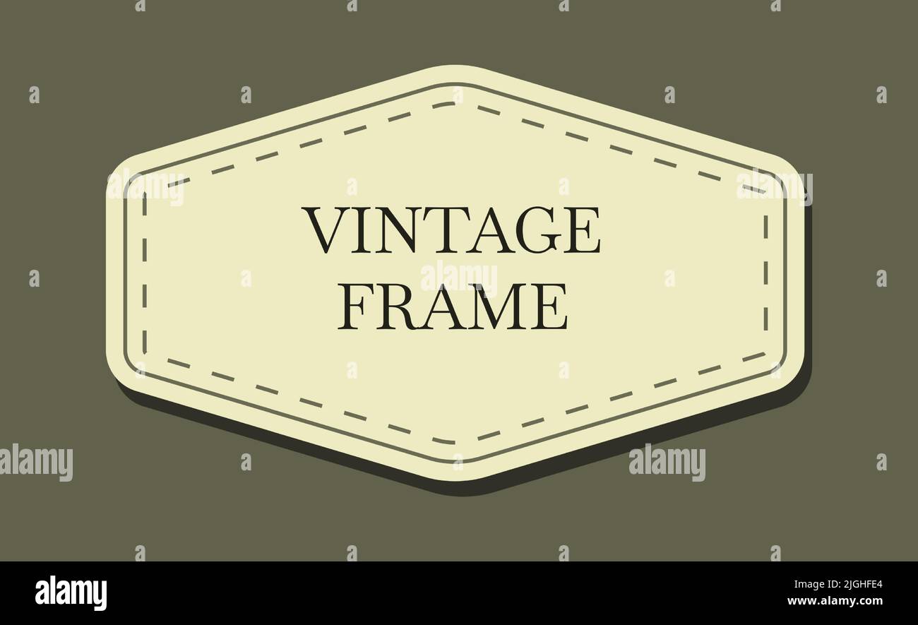 Vintage labels. Retro decorative sticker set. Vector elegant tag ...
