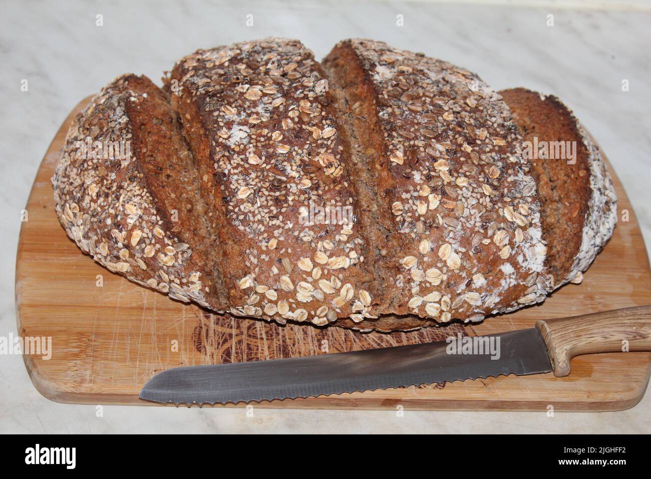 Selfmade bread hi-res stock photography and images - Alamy