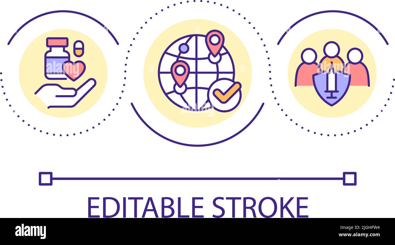 Medication availability loop concept icon Stock Vector Image & Art - Alamy