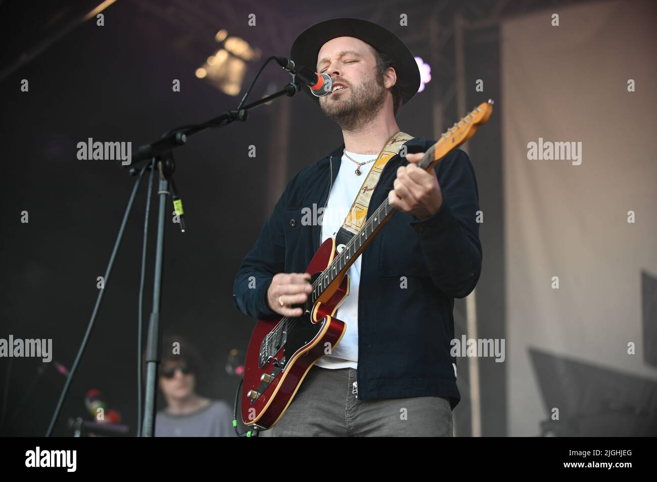 The Coral Performing at Askern Music Festival, Uk , 09.07.2022 Stock ...