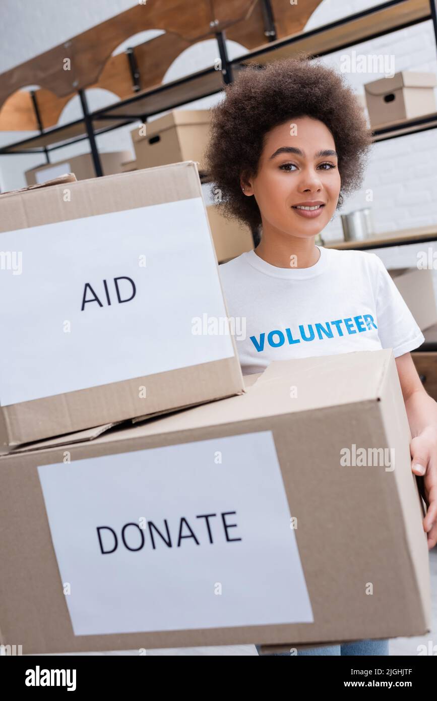 Humanitarian aid boxes hi-res stock photography and images - Alamy