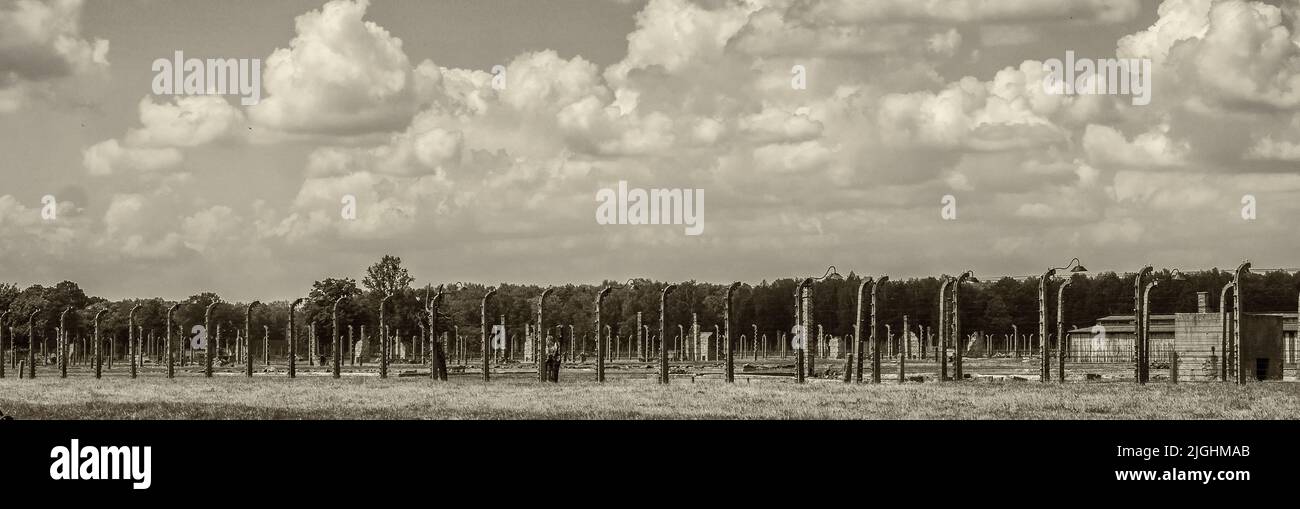 Chimneys auschwitz concentration camp hi-res stock photography and ...