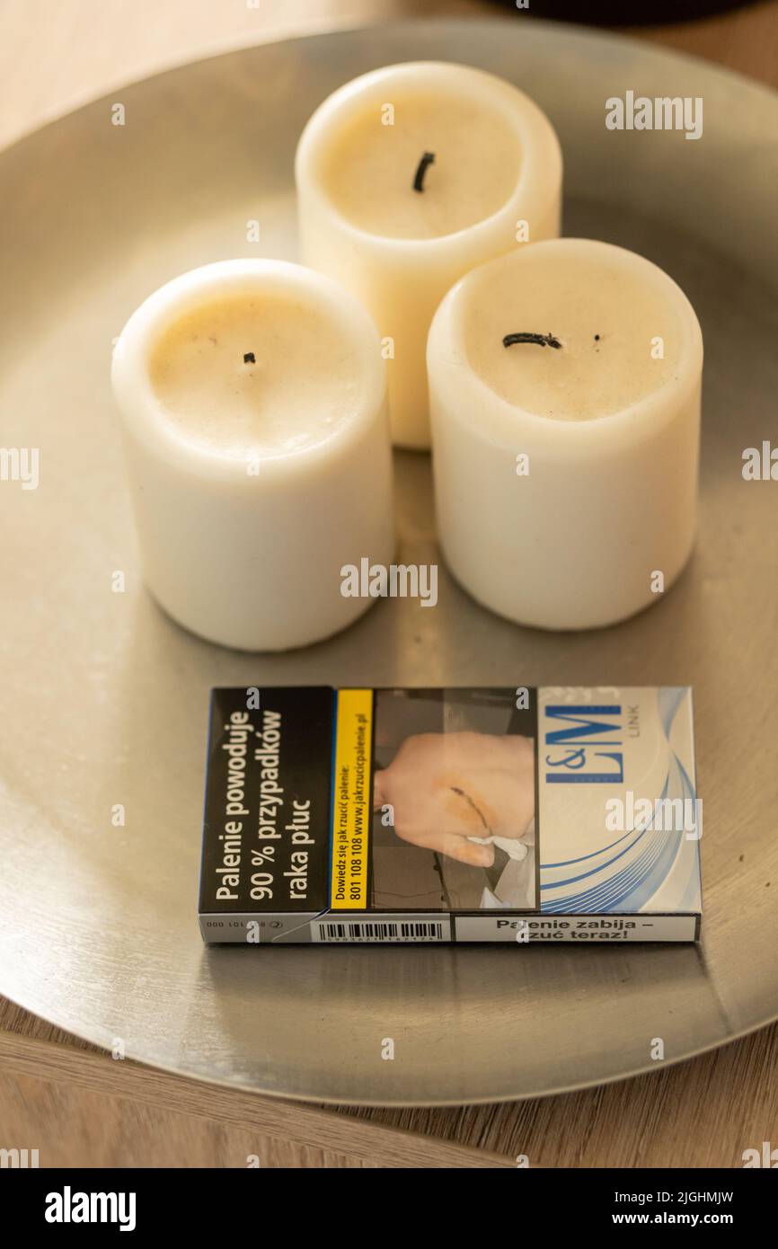 Brand of cigarettes hi-res stock photography and images - Alamy