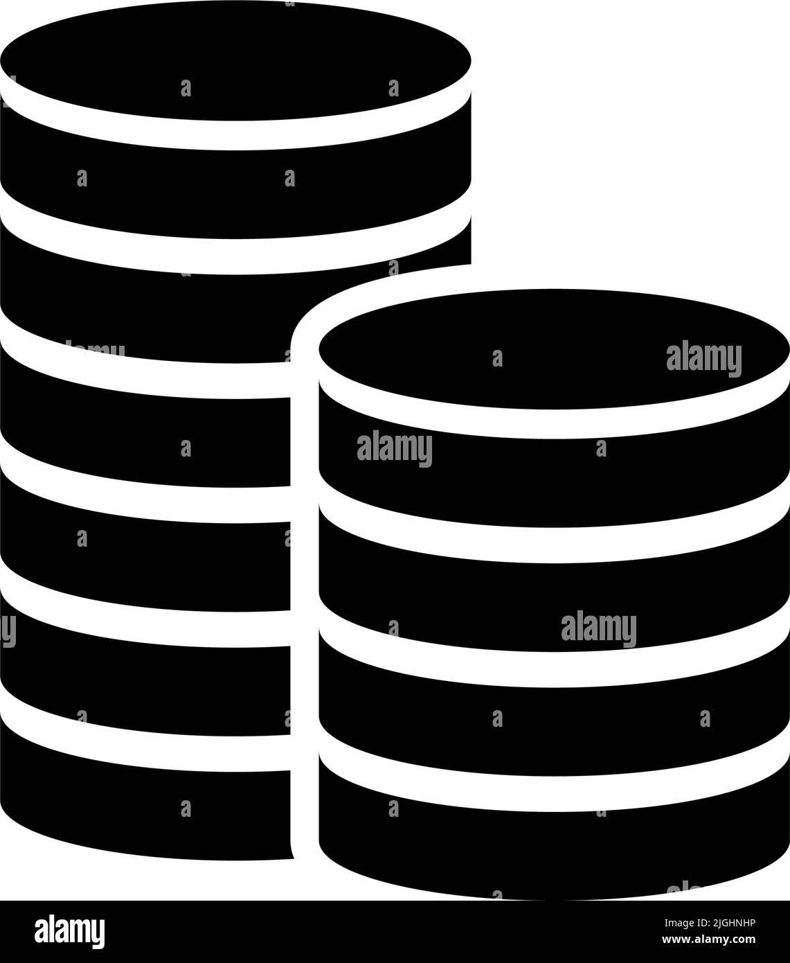 Coin sorting Stock Vector Images - Alamy