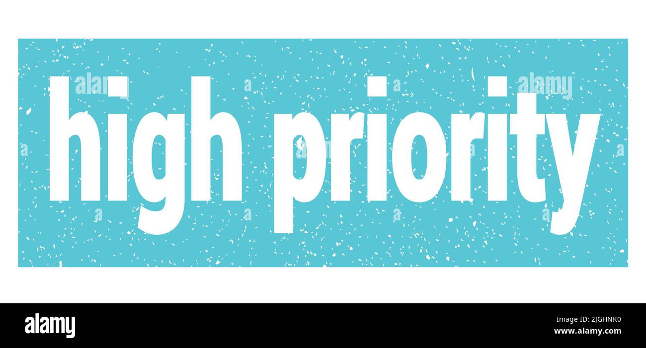 High priority seal hi-res stock photography and images - Alamy