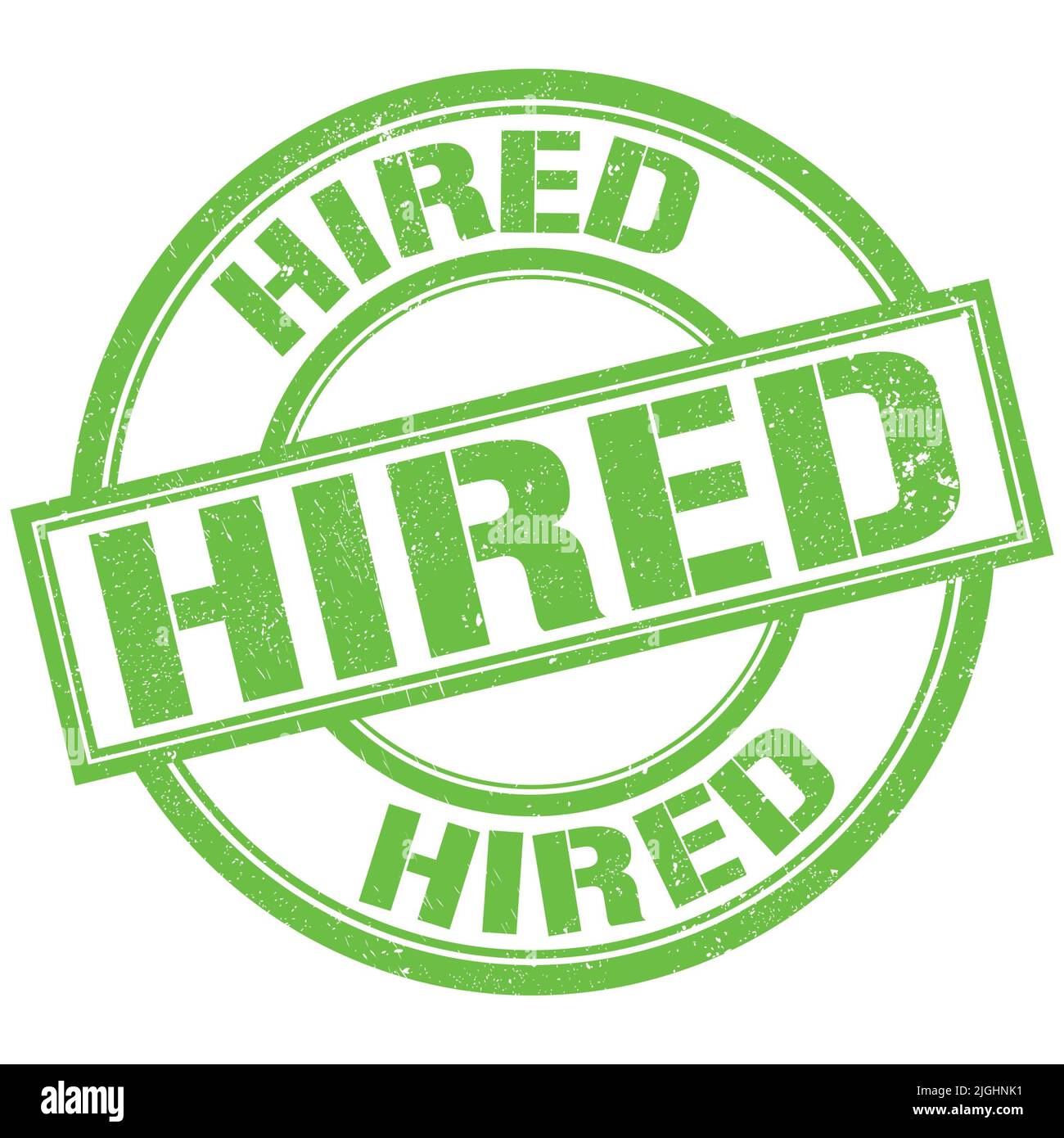 Hired stamp hi-res stock photography and images - Alamy