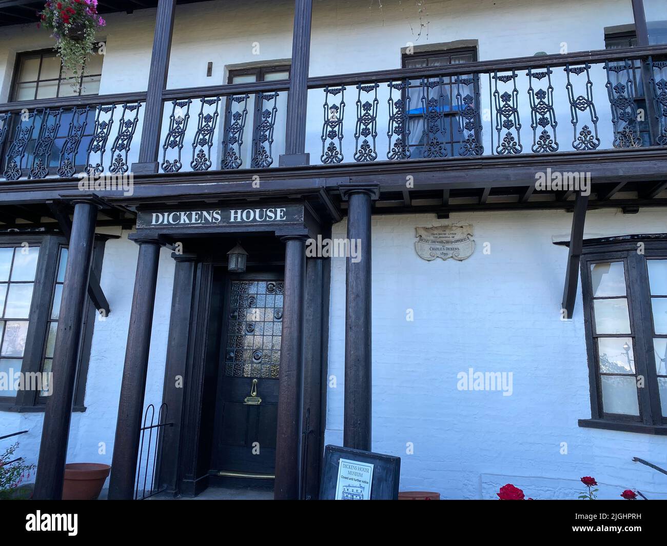 Charles Dickens's House and Museum in Broadstair Stock Photo - Alamy