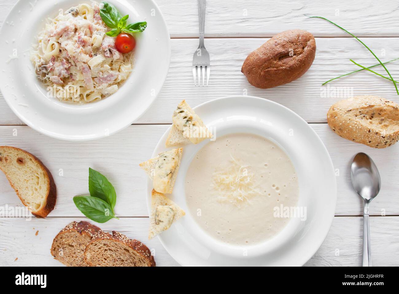 Flat lay italian traditional hi-res stock photography and images - Alamy