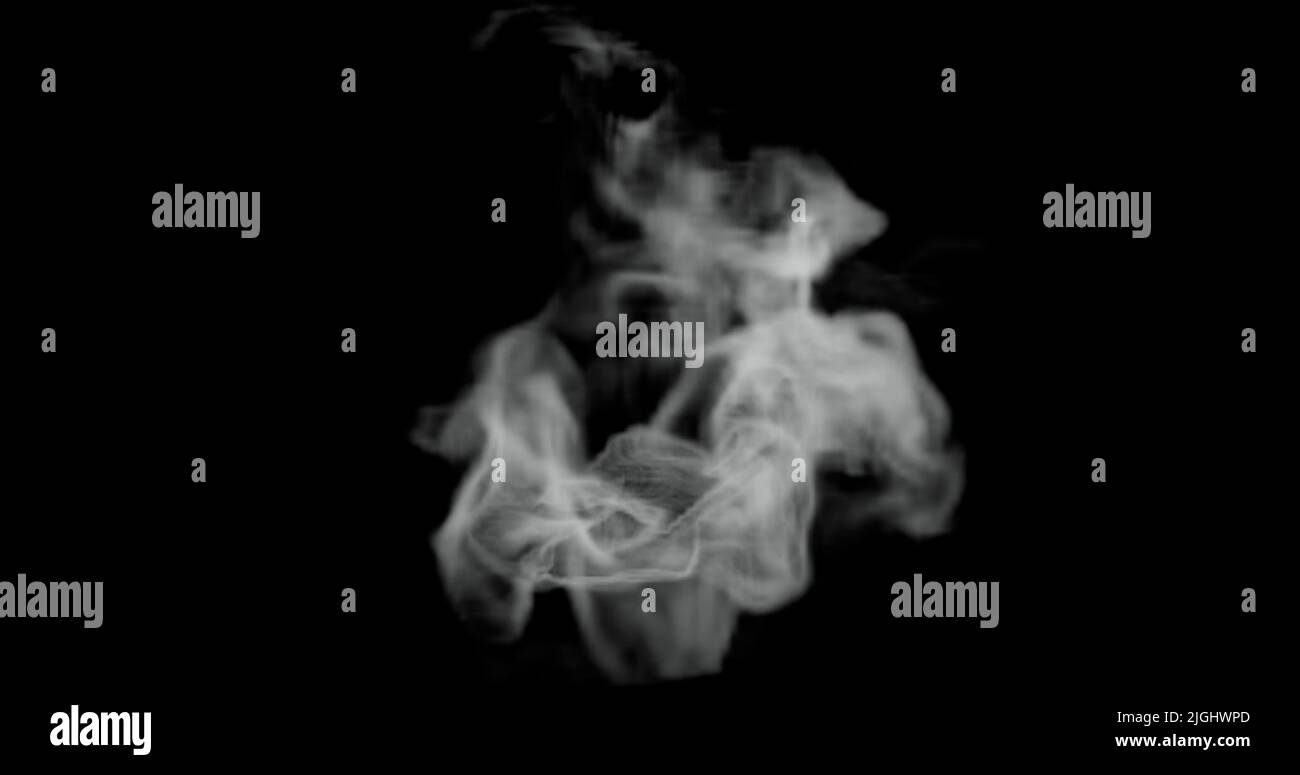3d render of hot steam or smoke texture for food related manipulation ...