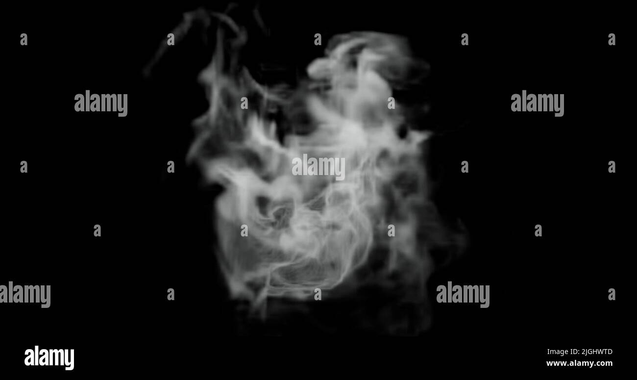 3d render of hot steam or smoke texture for food related manipulation ...