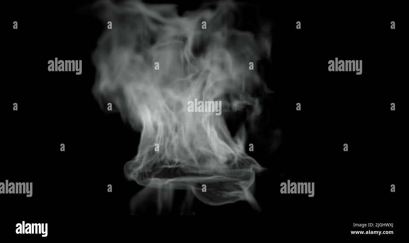 3d render of hot steam or smoke texture for food related manipulation ...