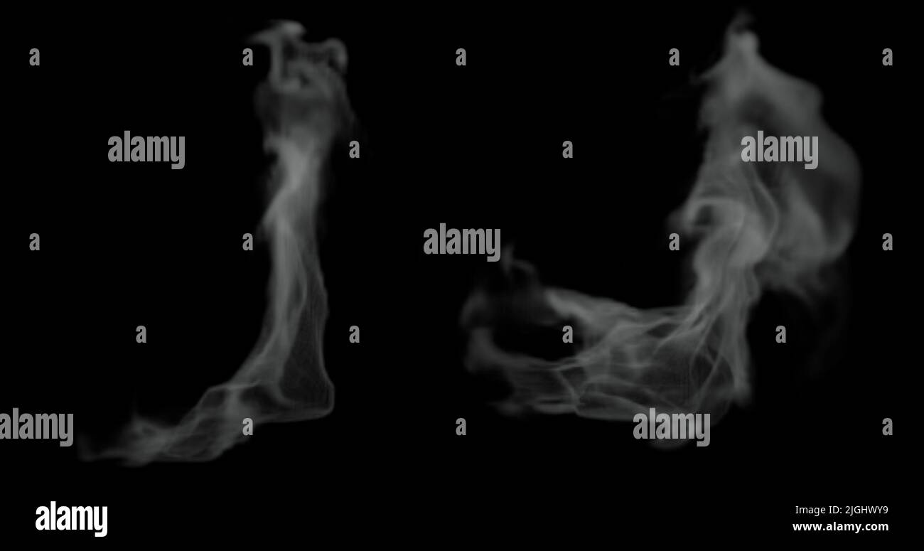 3d render of hot steam or smoke texture for food related manipulation ...