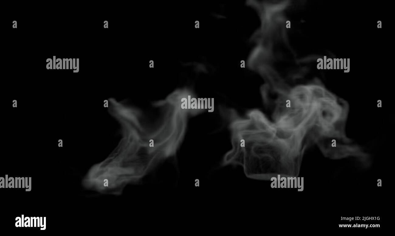 3d render of hot steam or smoke texture for food related manipulation ...