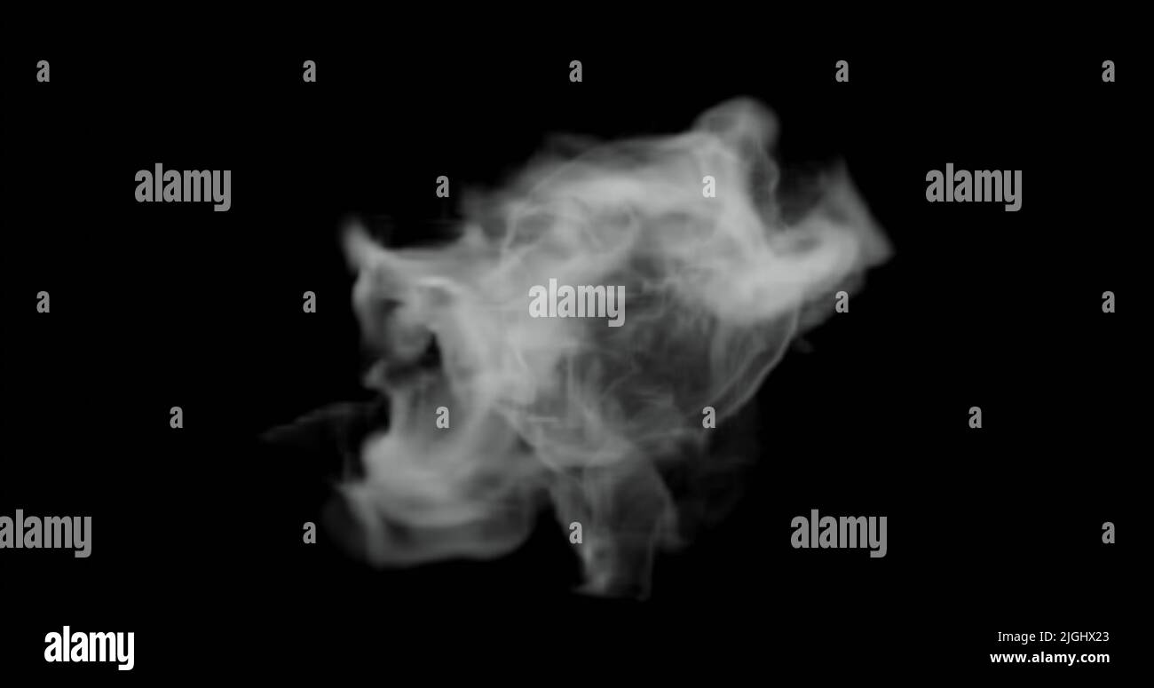 3d render of hot steam or smoke texture for food related manipulation ...