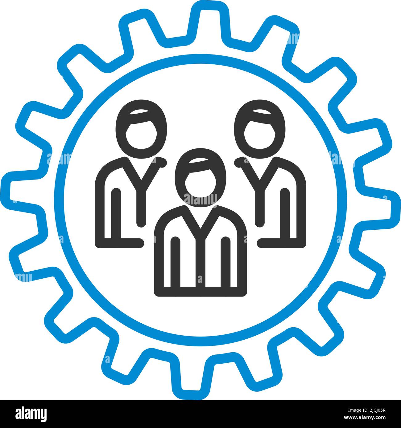 Teamwork Icon. Editable Bold Outline With Color Fill Design. Vector ... Teamwork Icon. Editable Bold Outline With Color Fill Design. Vector ...