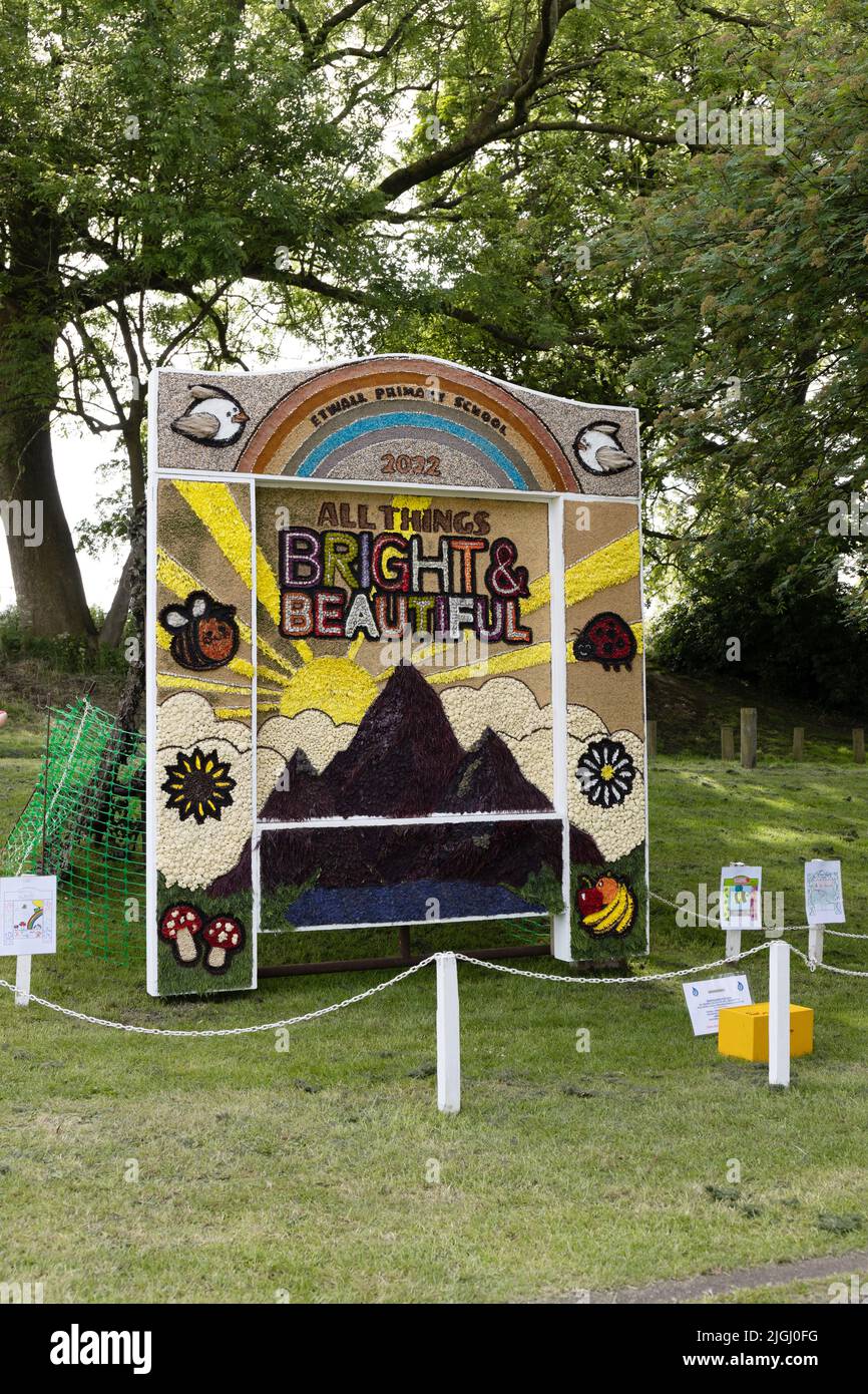 All Things Bright and Beautiful, Etwall Well Dressing Festival 2022 ...