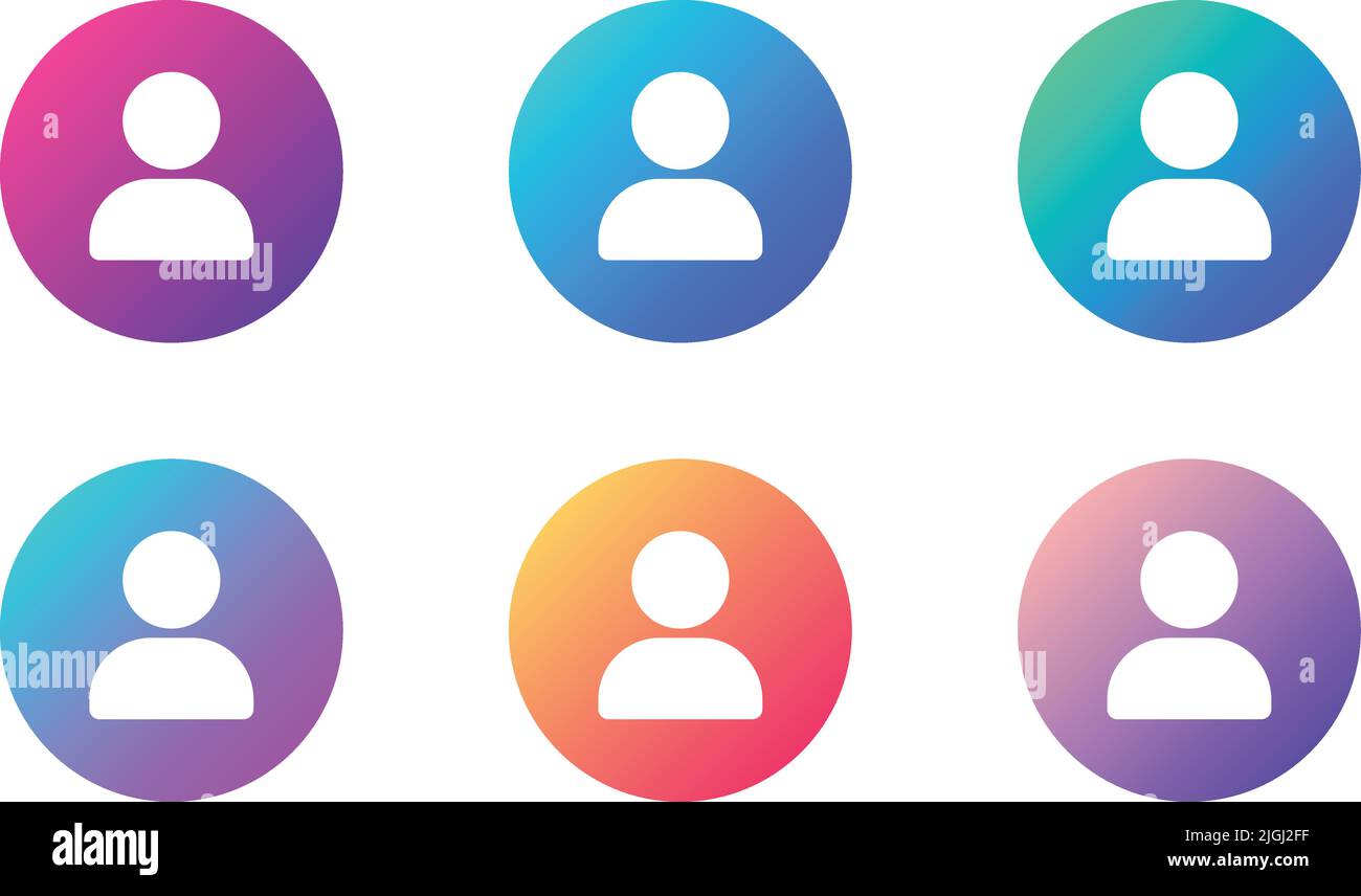 User profile ui elements Stock Vector Images - Alamy