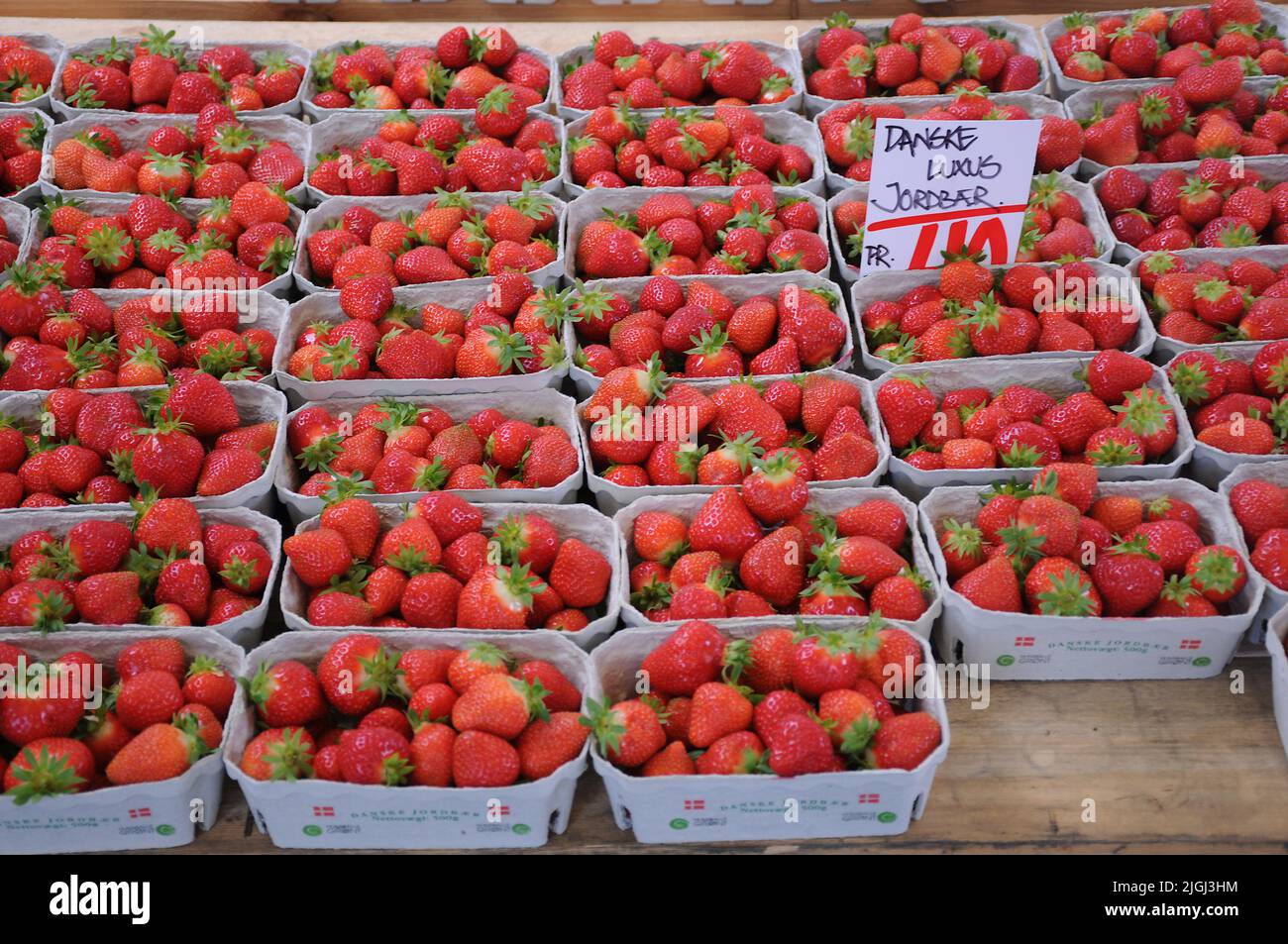 Copenhagen Denmark11 2022danish Fruit Vendor Markets Danish N