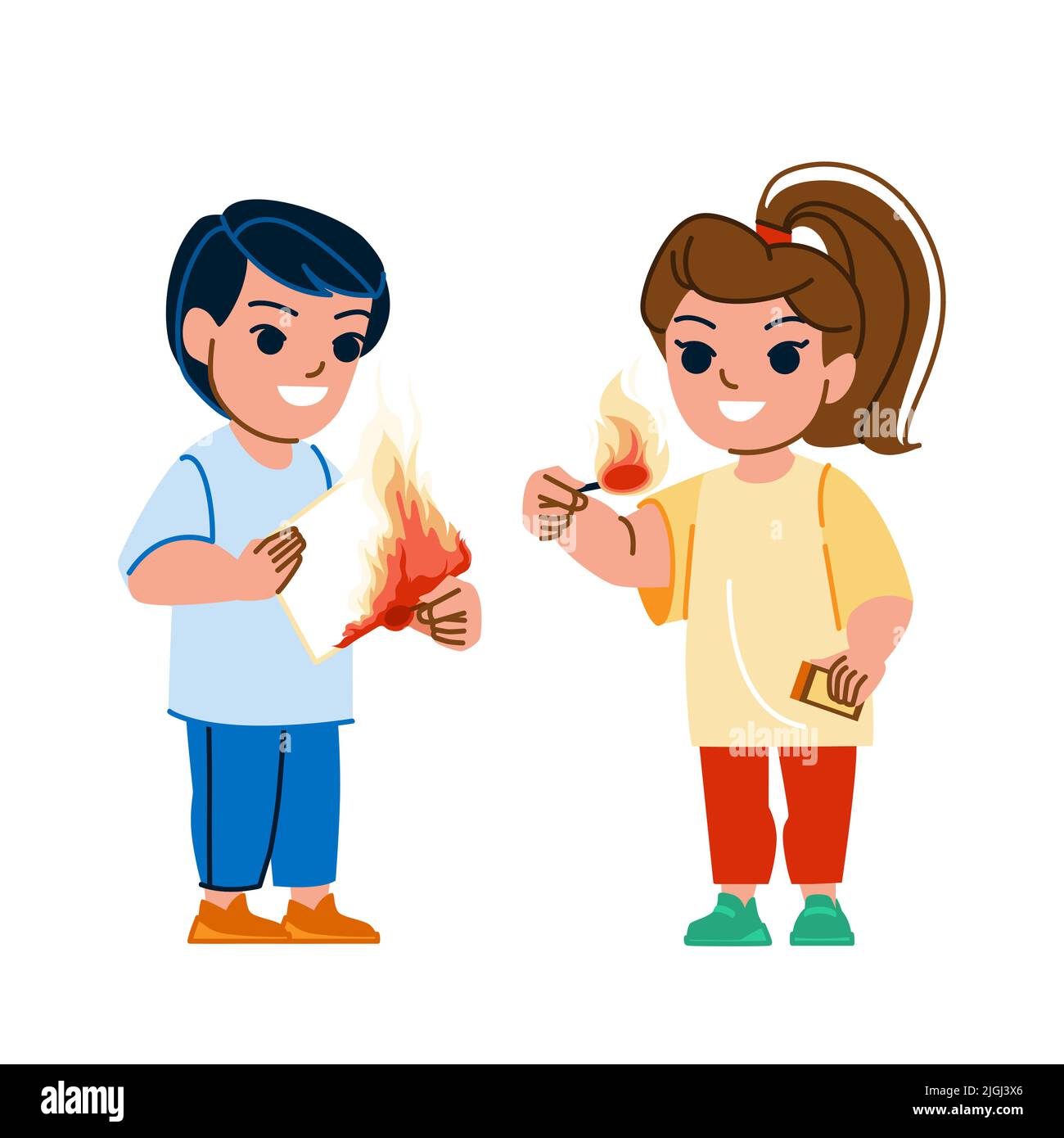Children fire alarm Cut Out Stock Images & Pictures - Alamy