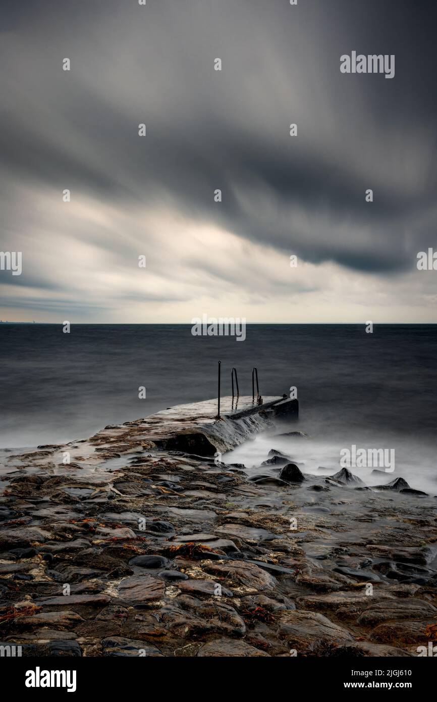 A cold moody day in Kullabergs Nature Reserve in Sweden Stock Photo - Alamy