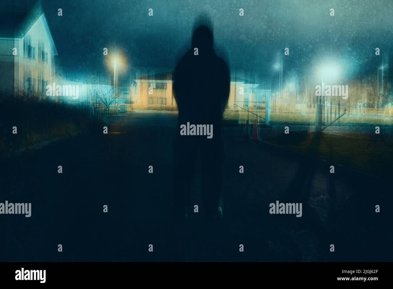 Ghost figure outside hi-res stock photography and images - Alamy