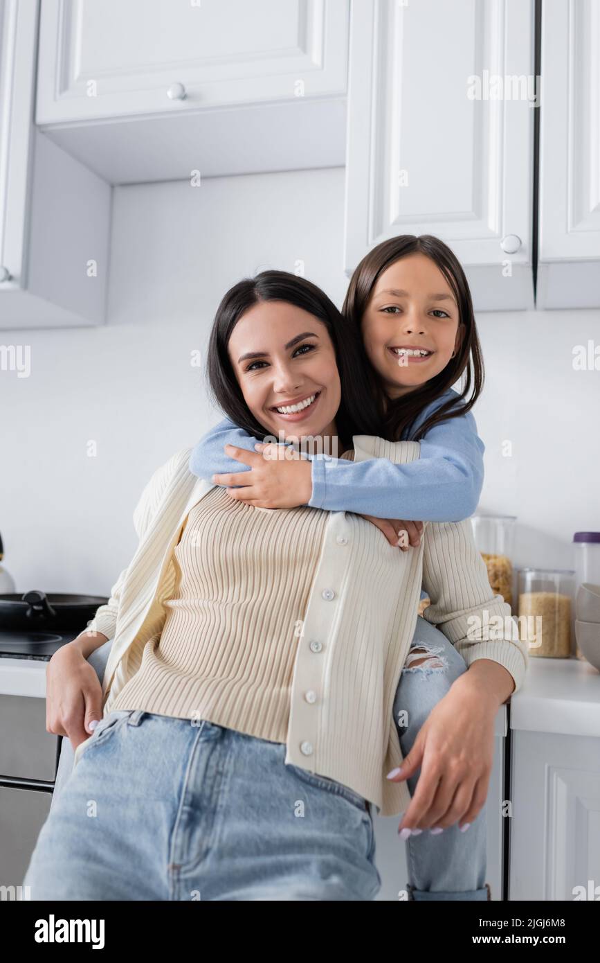 Happy nanny hi-res stock photography and images - Alamy
