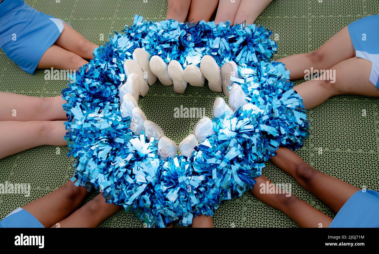 Pompoms football hi-res stock photography and images - Alamy