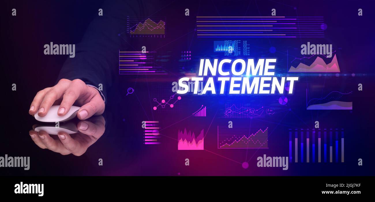 hand holding wireless peripheral, cyber business concept Stock Photo ...