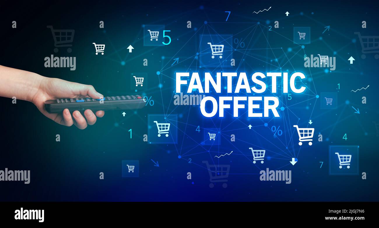 male hand holding wireless peripheral Stock Photo - Alamy