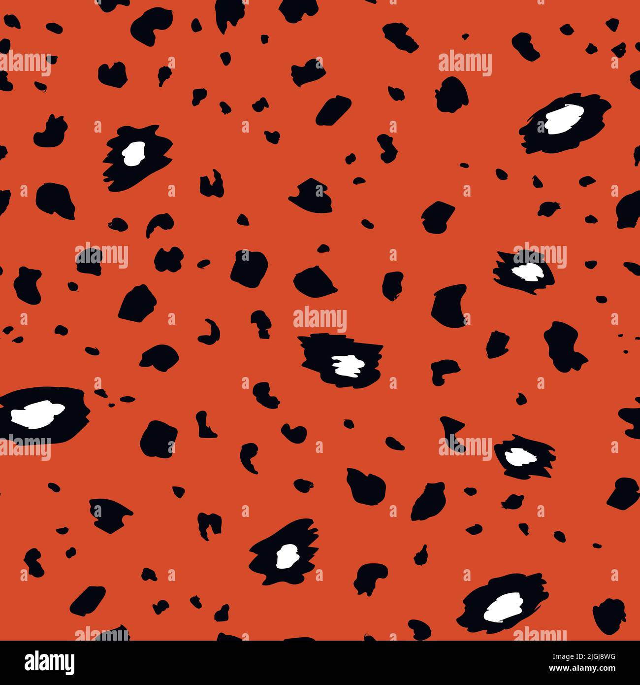 Abstract modern leopard seamless pattern. Animals trendy background ...