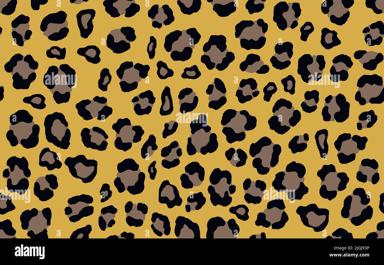 Abstract modern leopard seamless pattern. Animals trendy background ...