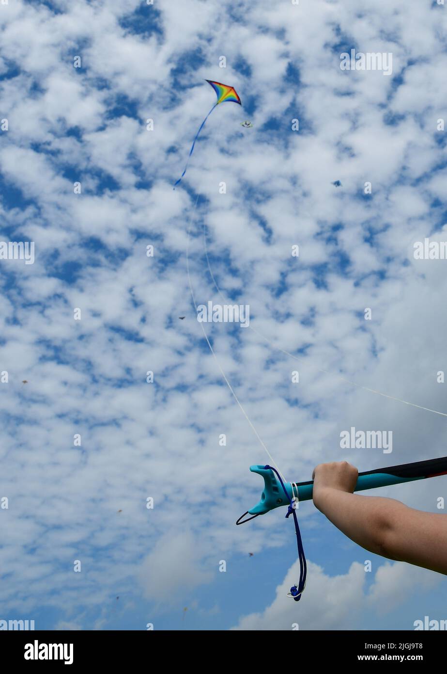 Child flying hi-res stock photography and images - Alamy