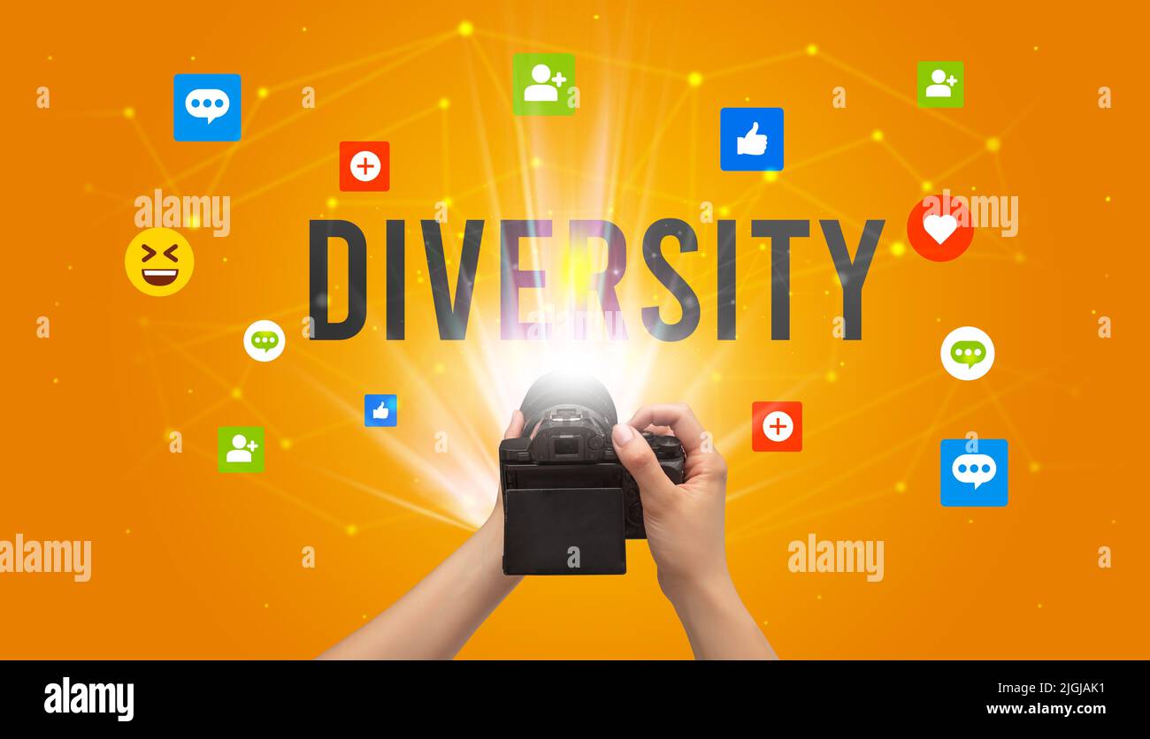 Using camera to capture social media content Stock Photo - Alamy