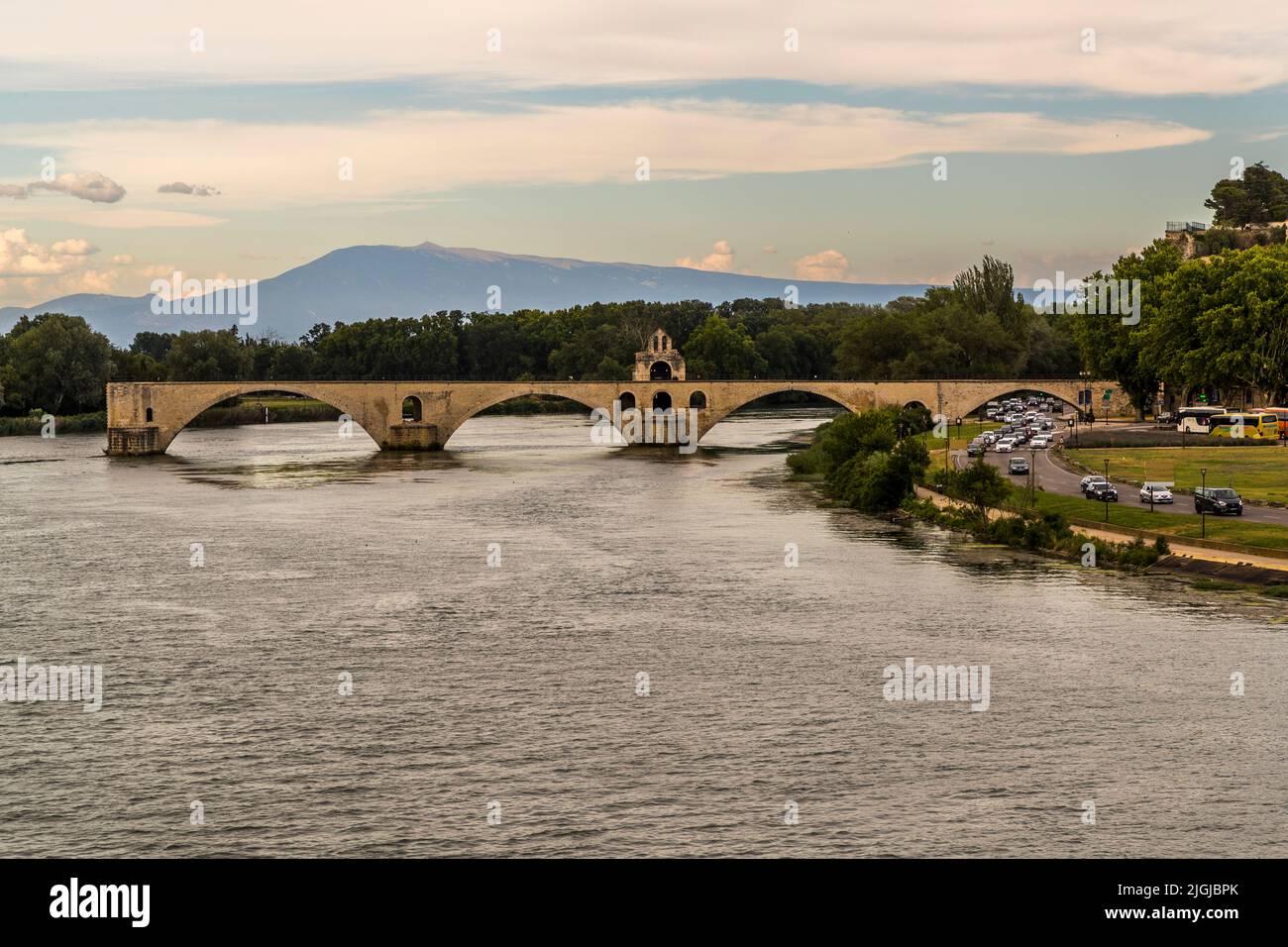 The bridge of Avignon (Le pont d'Avignon), France Stock Photo - Alamy