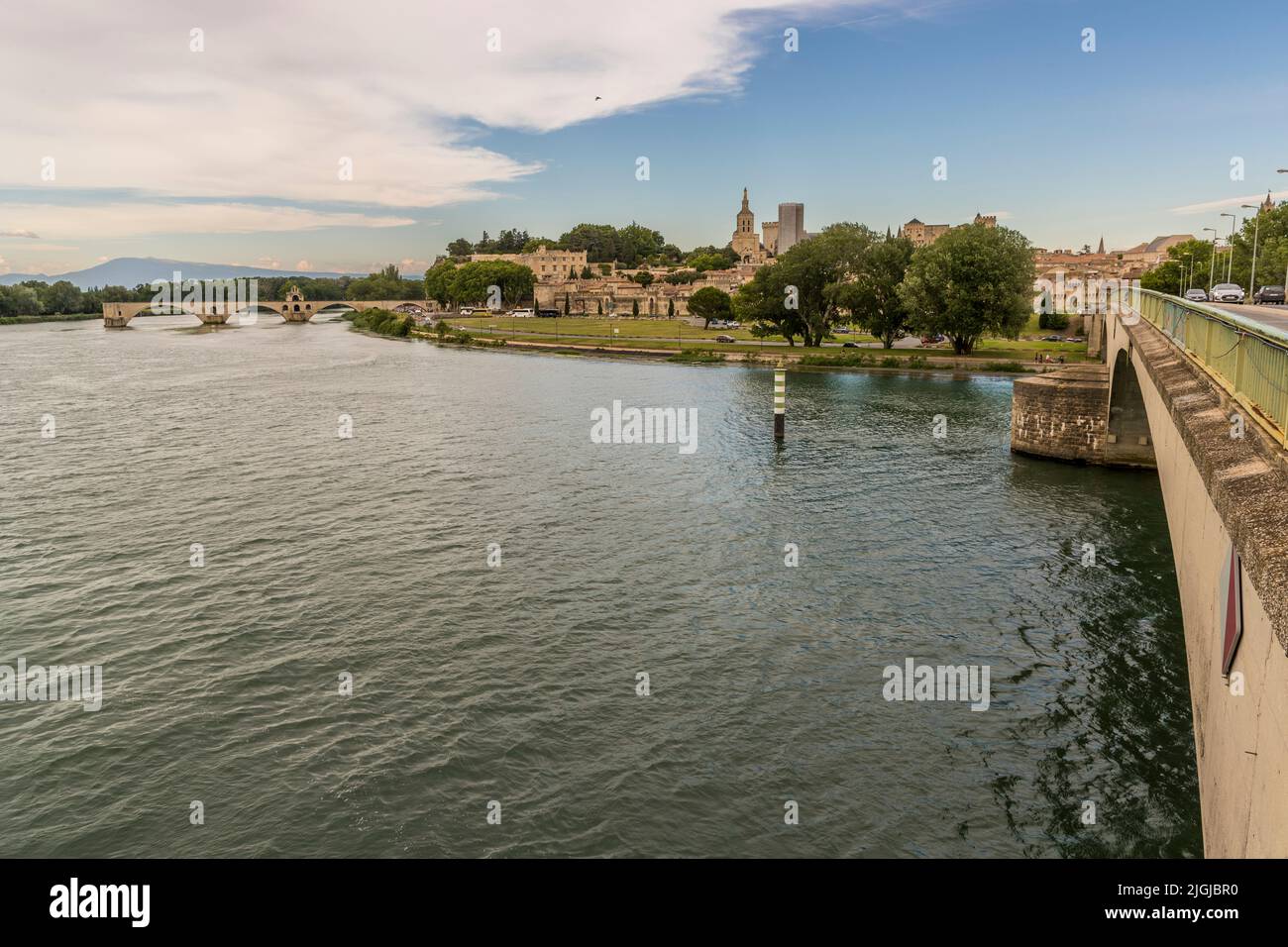 The bridge of Avignon (Le pont d'Avignon), France Stock Photo - Alamy