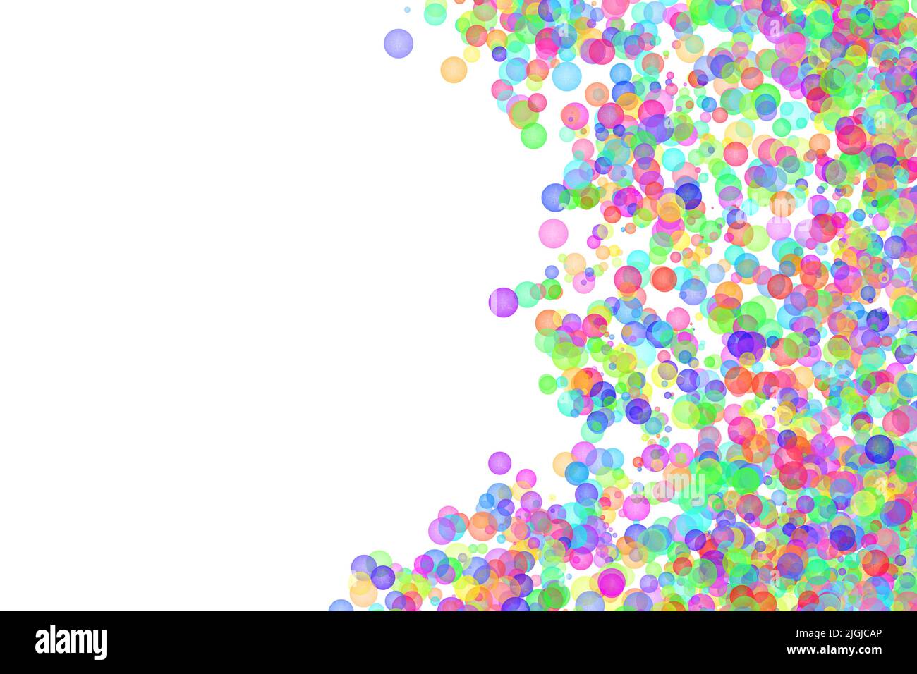 Colourful Circles with Pattern Background Bavaria Germany Stock Photo ...