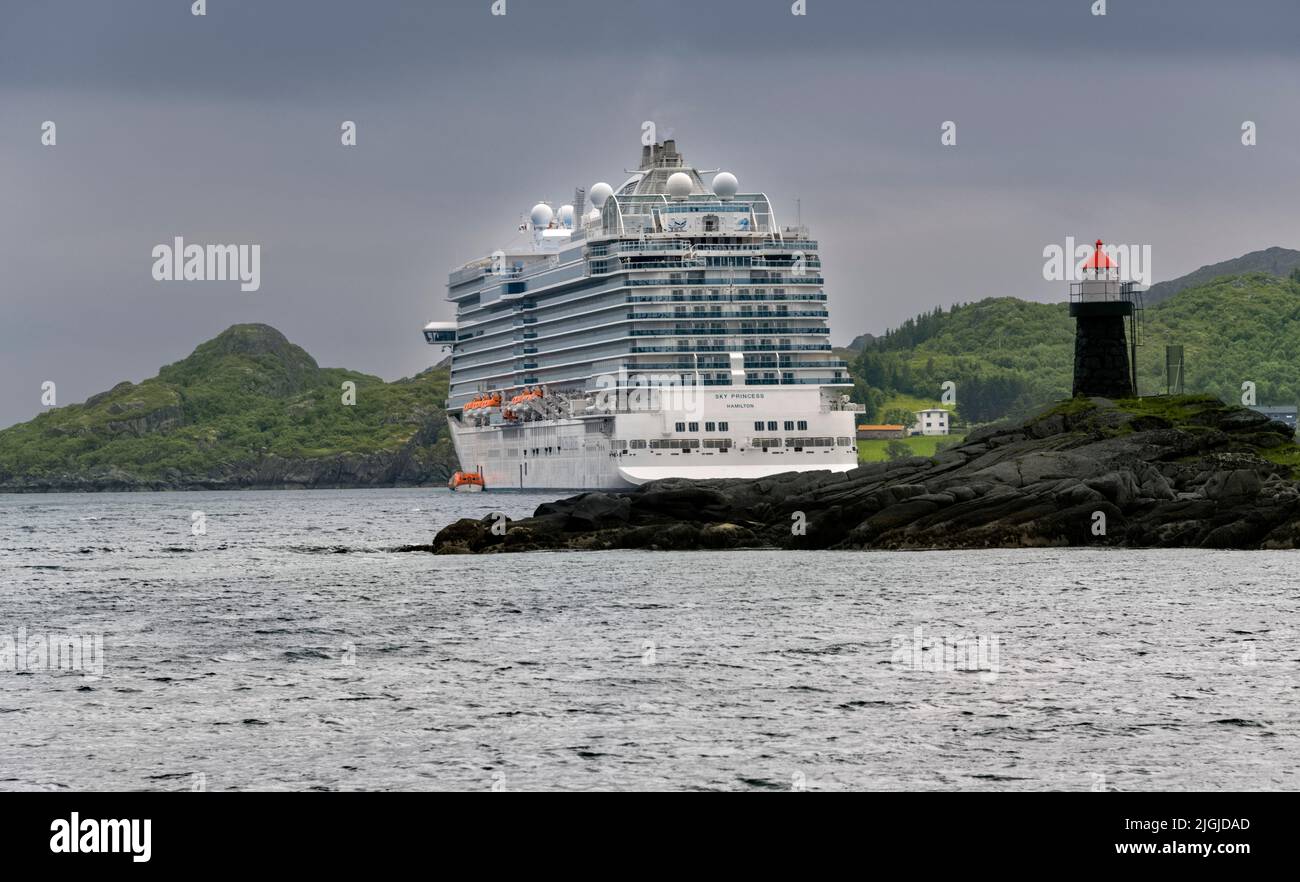 Sky princess gravdal hi-res stock photography and images - Alamy