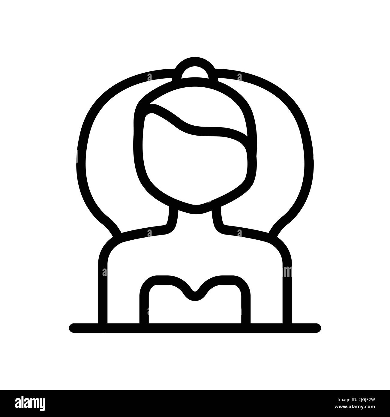 Bouquet outline icon simple Black and White Stock Photos & Images - Alamy