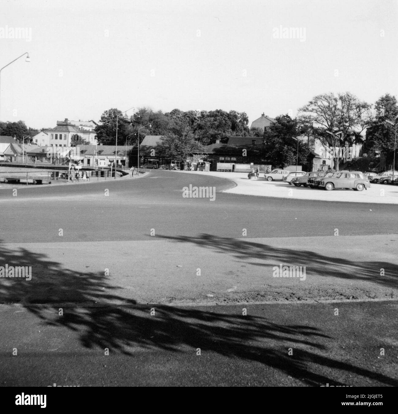 View from west towards Black and White Stock Photos & Images - Alamy