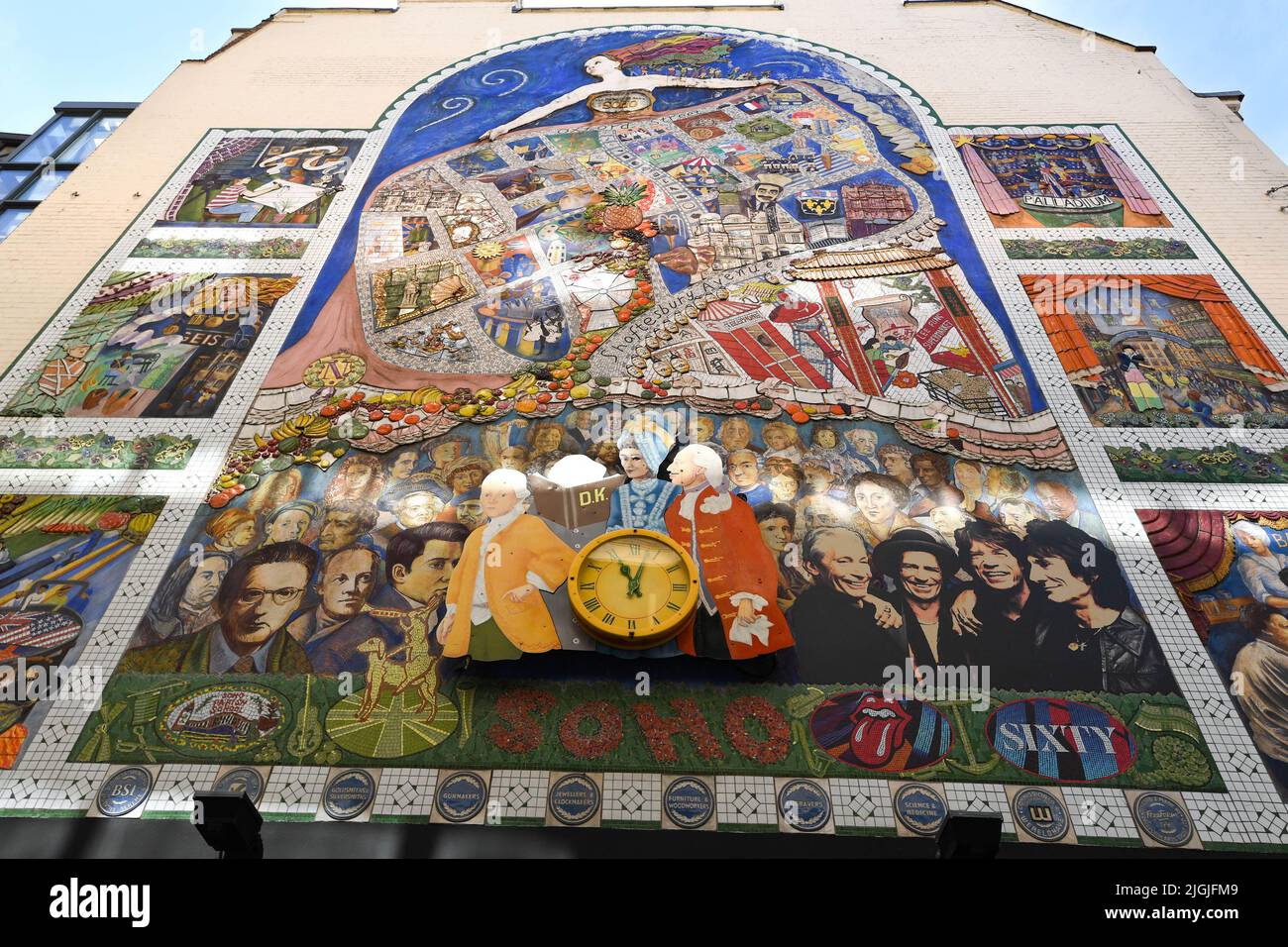 EDITORIAL USE ONLY The reveal of a new addition to the Spirit Of Soho ...