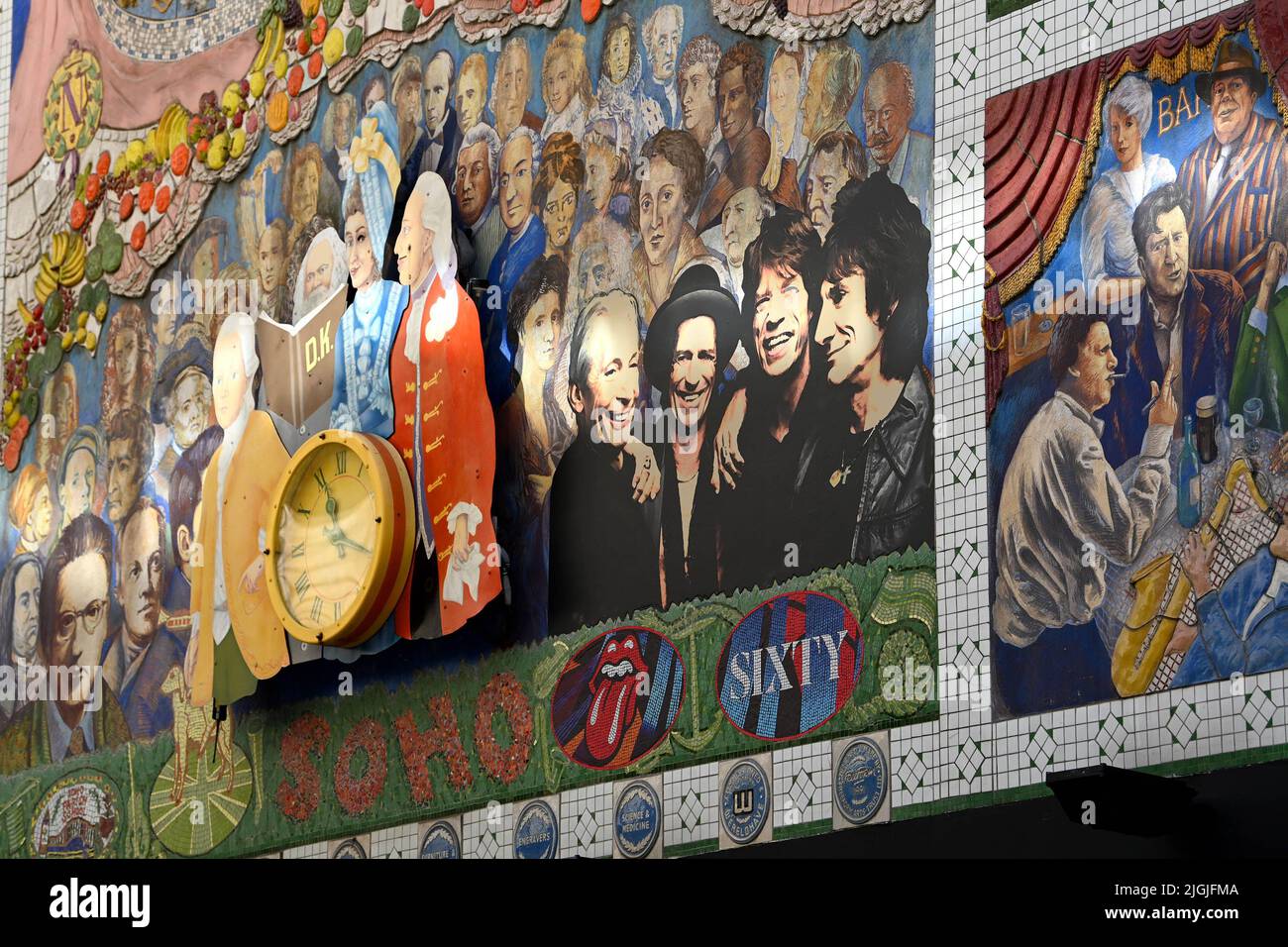 EDITORIAL USE ONLY The reveal of a new addition to the Spirit Of Soho ...