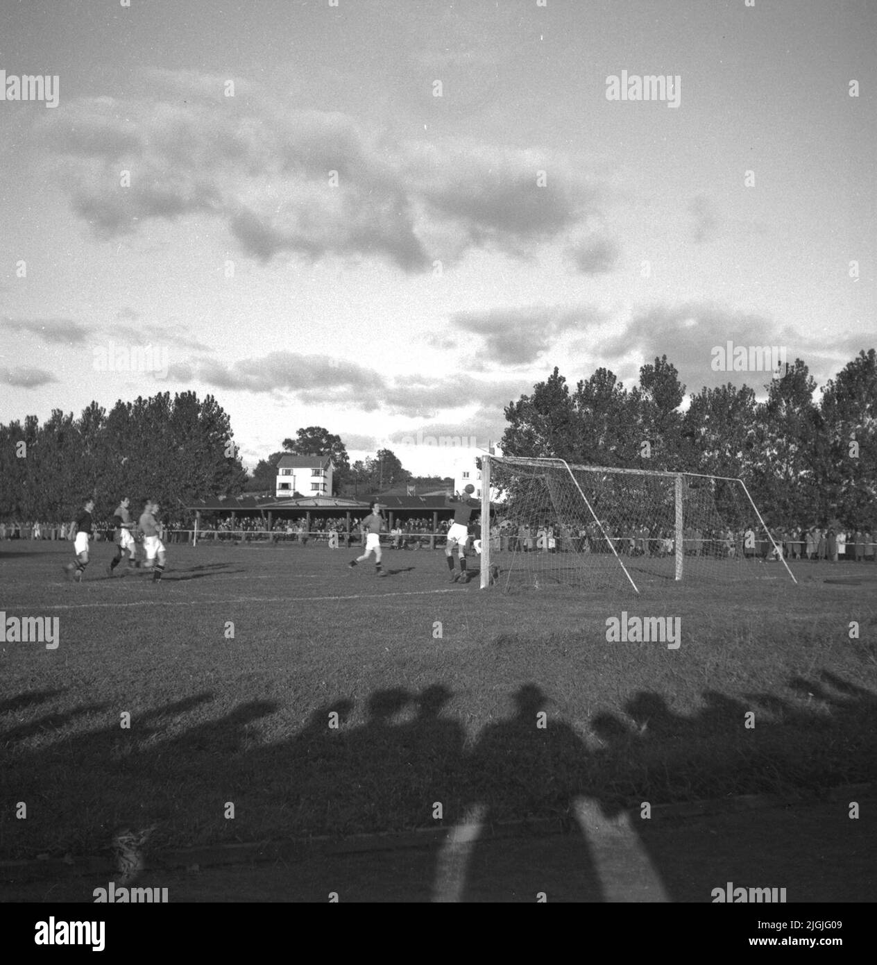 Professional football training Black and White Stock Photos & Images ...