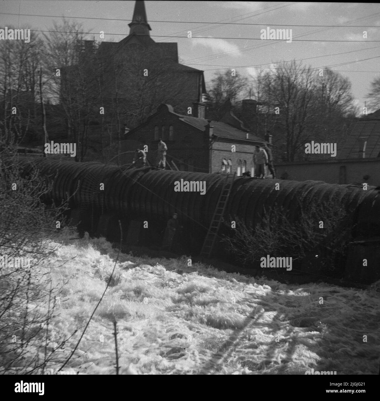 Kockums Jernverk Kallinge Stock Photo - Alamy